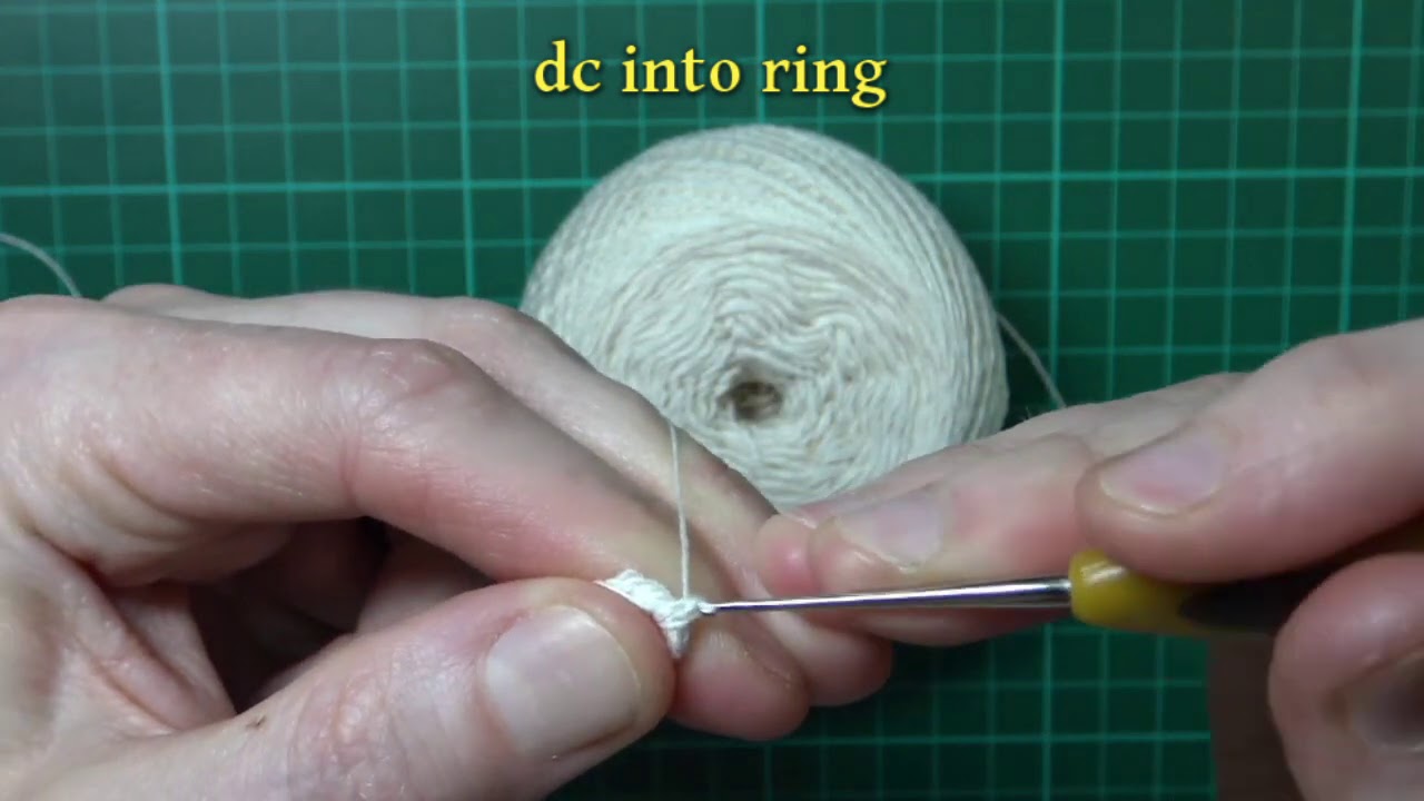 Irish Crochet Lace Tutorial 1 - Intro; Rings & Buttonies