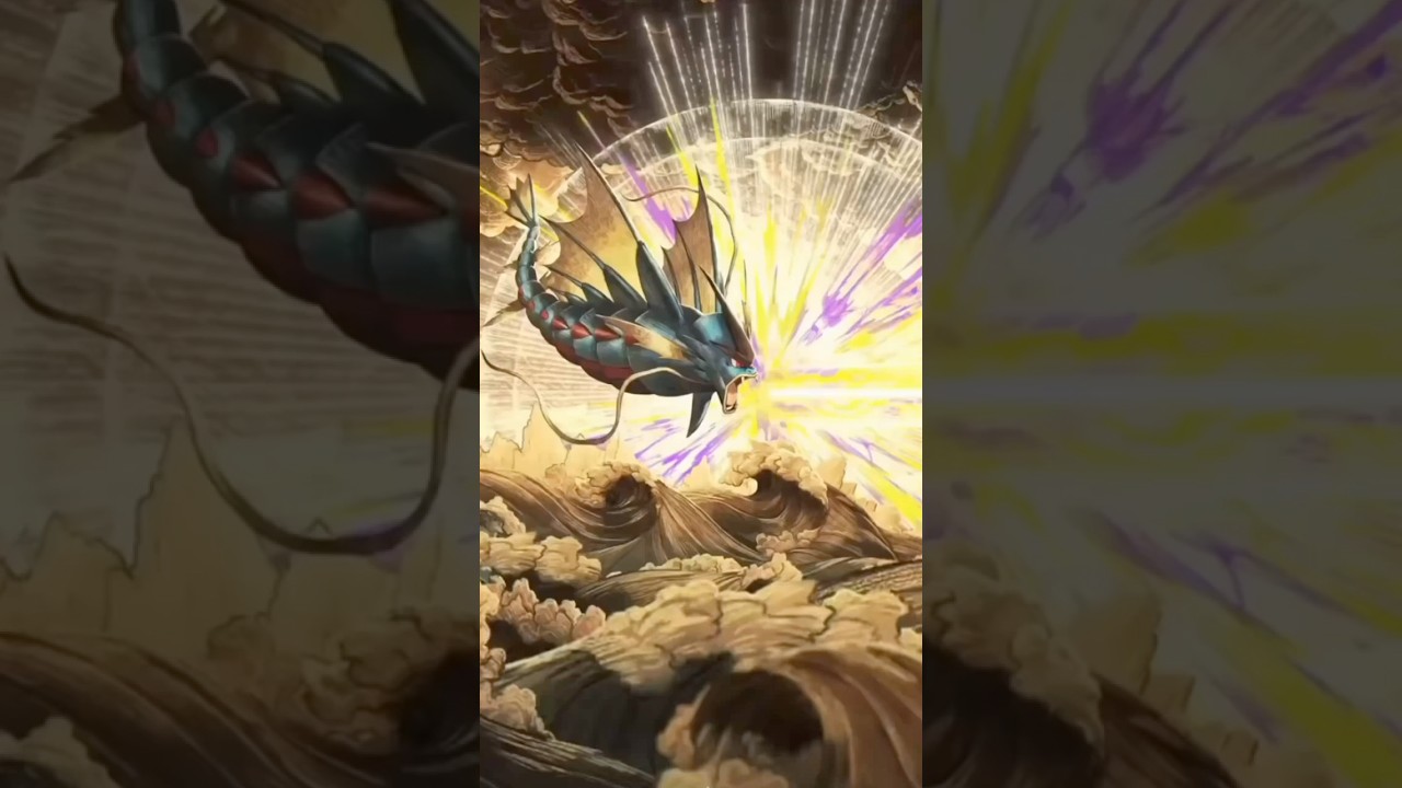 🌊 Astounding! Mega Gyarados EX Immersive Card is Sick #pokemontcgpocket #pokemon