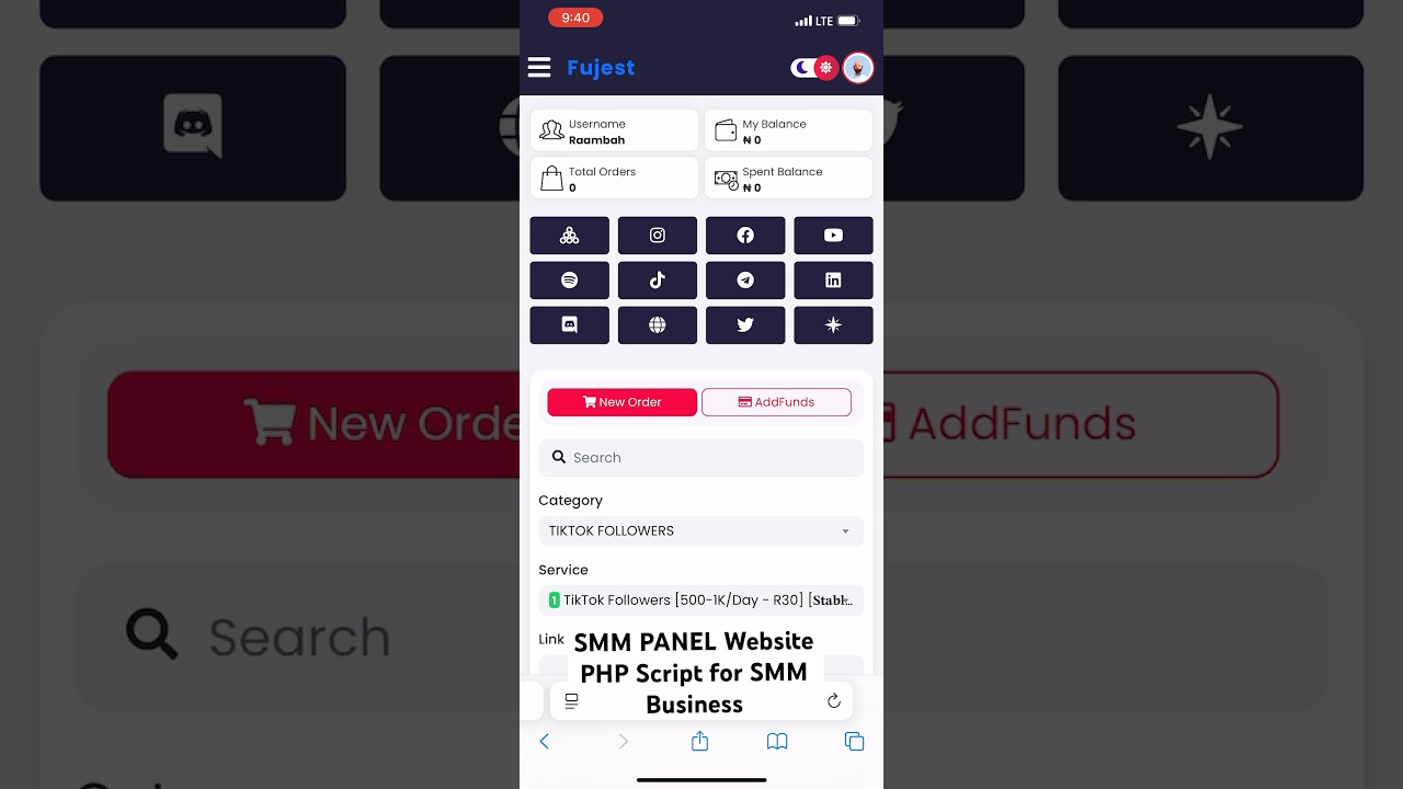 Smm panel website php script #smm #smmpanel #phpscript