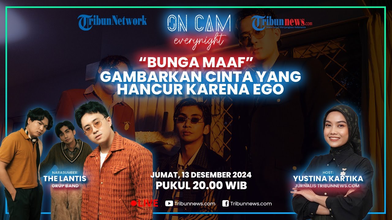 Bunga Maaf Viral Tembus 1 Juta Streams! The Lantis Ungkap Makna Lirik ...