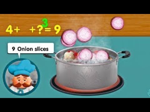 Tiggly Chef 🍳 Addition Preschool Math Cooking Game Free App for Kids kids videos for kids