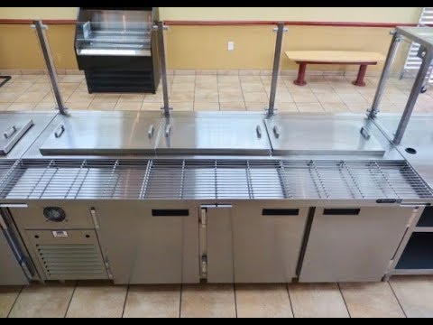 Pizza Makeline - Pizza Preparation Counter Latest Price, Manufacturers ...