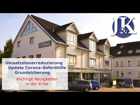 Wer darf die Corona-Soforthilfe behalten, Grundsicherung für Selbständige und 7% USt auf Speisen