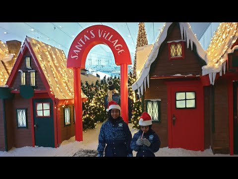 Christmas Eve at Santa Grotto in Skidubai