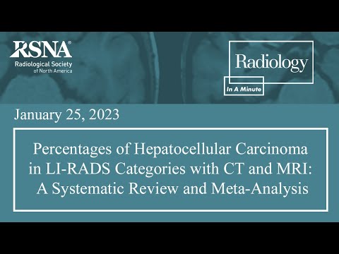 Percentages of Hepatocellular Carcinoma in LI-RADS Categories with CT and MRI