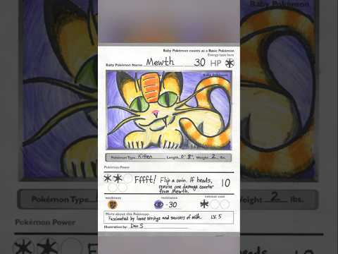 The "Official" Fakemon Pokémon Cards