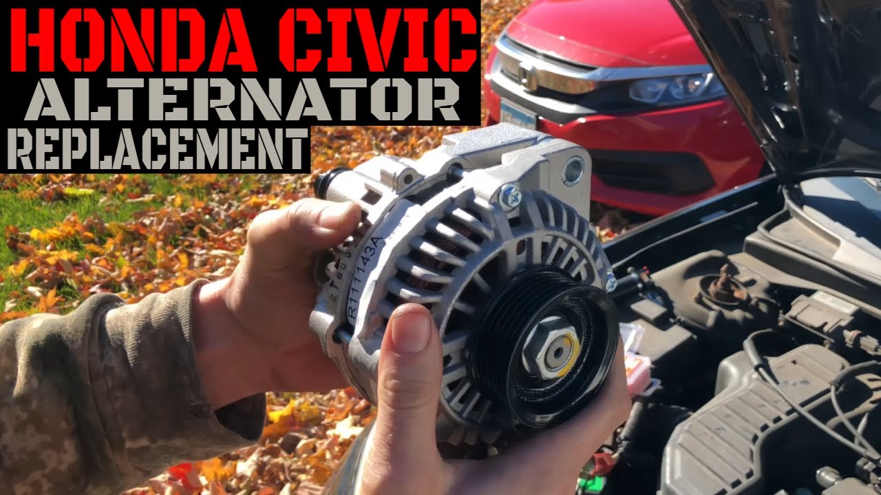 Honda Civic Alternator Replacement (2001-2005)