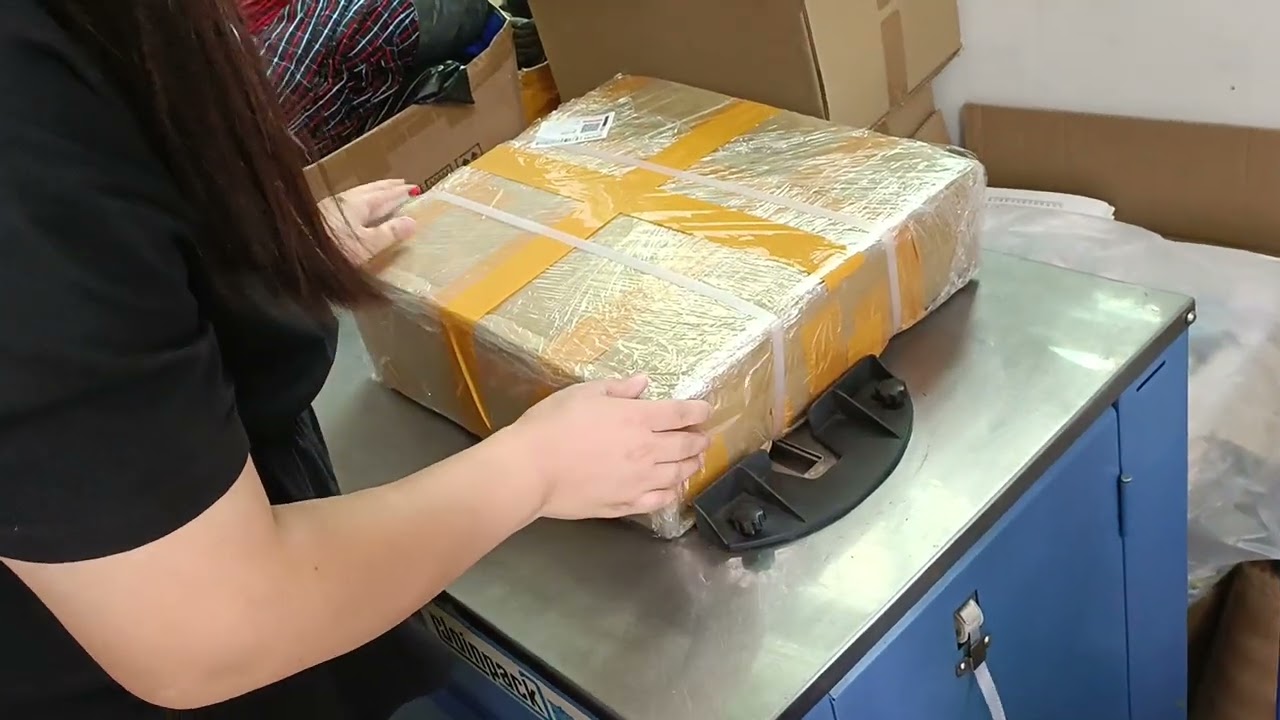 Join Pack Semi Automatic Strapping Machine Strap Width Adjustable