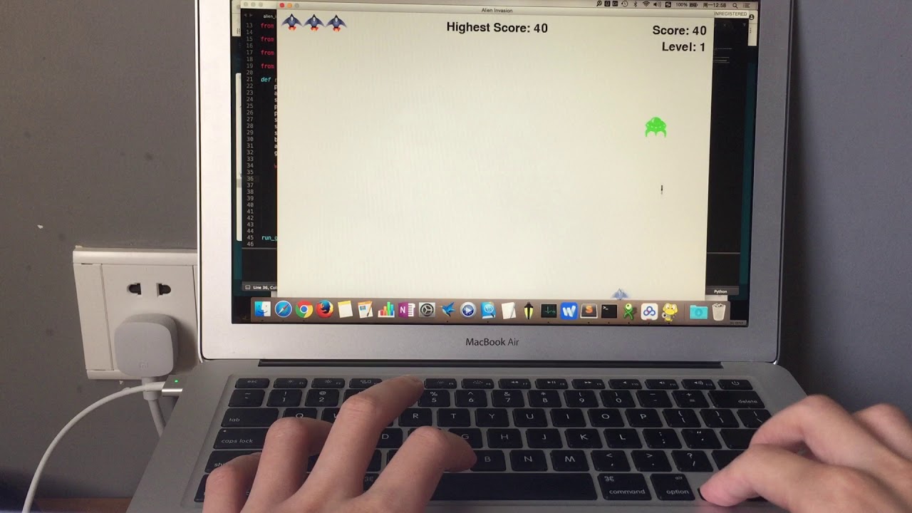 Alien Invasion-computer game using Python