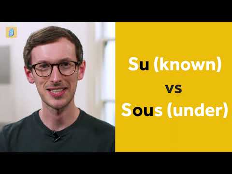 How to pronounce French letters & words with accent expert Luke Nicholson