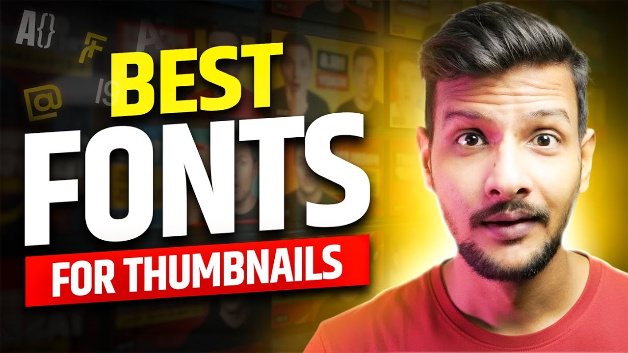 Best Fonts for Viral YouTube Thumbnails 2026 (Bebas + Anton Revealed!)