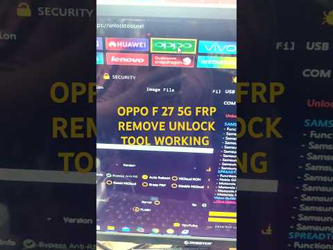 How To Oppo F27 5G FRP UNLOCK TOOL WORKING 🔥