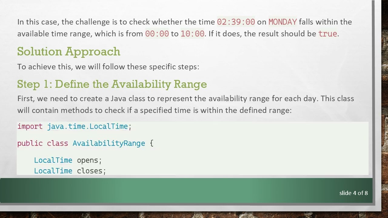 Efficiently Compare Date and Time Ranges in Java