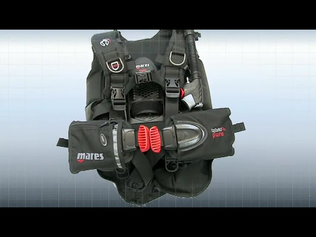 MARES Hybrid Pure Backpack BCD, Medium/Large