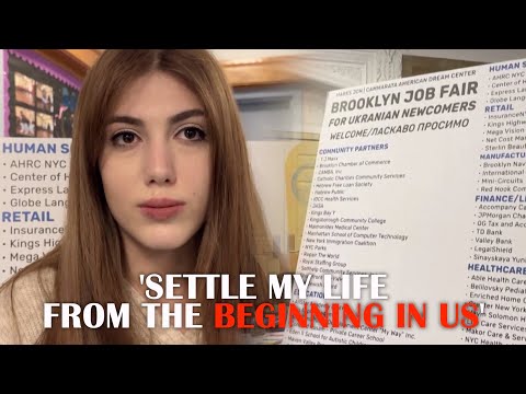 More than 1,000 Ukrainian refugees attend a job fair in NYC trying to get back on their feet