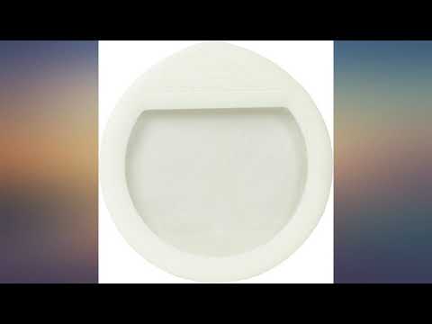 Pyrex Ultimate OV-7201 White Round Glass Storage Lid - 6 Pack review