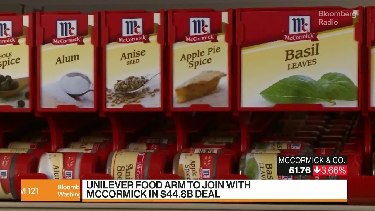 McCormick Acquires Unilever Food Arm in $44.8 Billion Merger