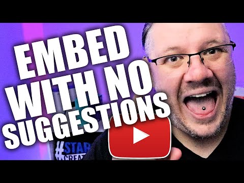 Embed YouTube Videos without Related Videos [Easy Fix]