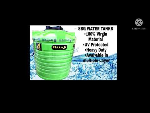 Balaji Water storage tanks 1000 ltr Roto Mould