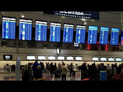 Las Vegas  (McCarran) Airport Departure Area