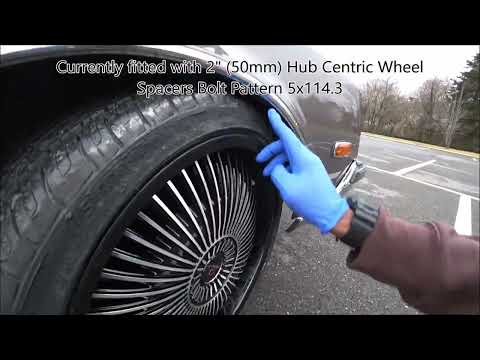Will They Fit? Extending Wheel Lug Studs to Fit 245/35/20 Rims on a 5V-EU Toyota Century!