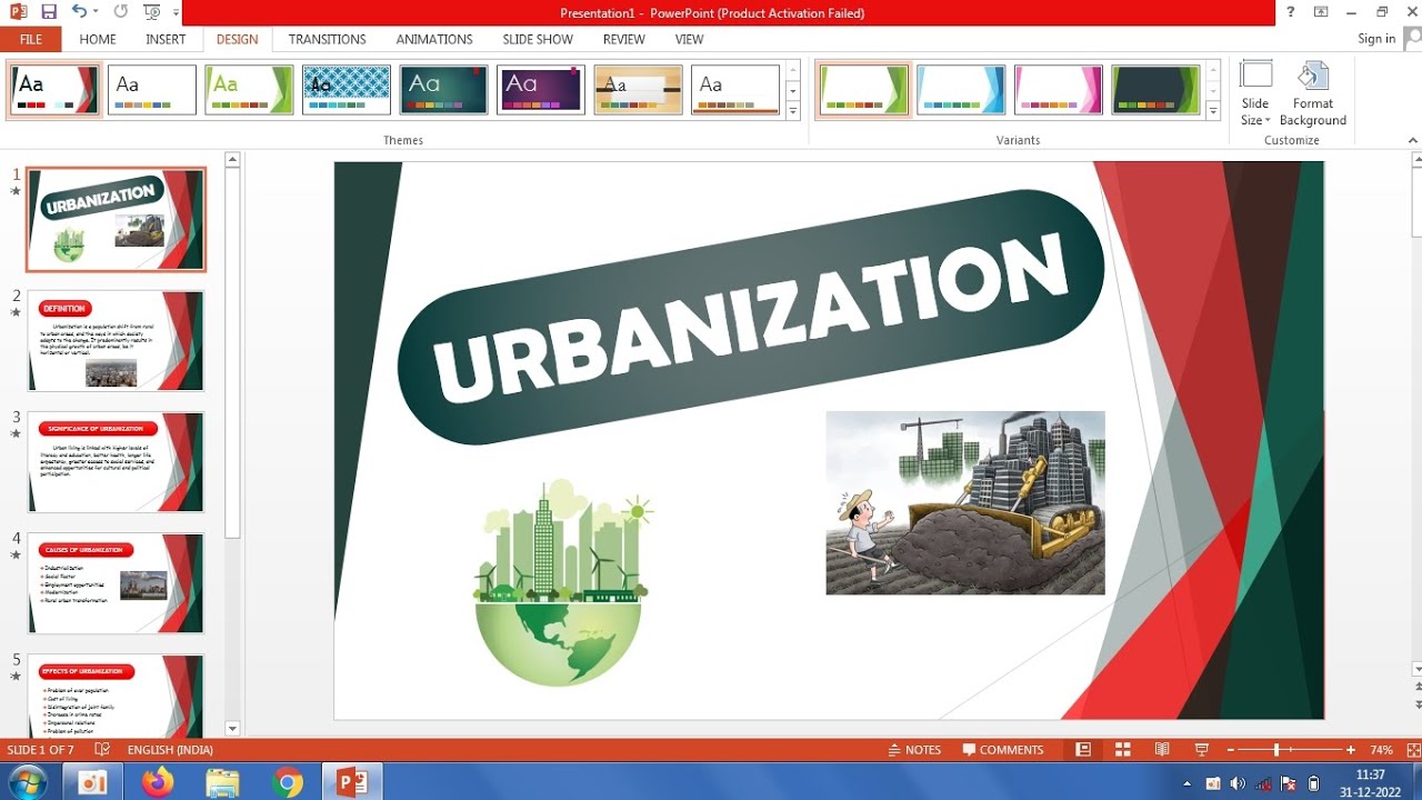 Make Urbanization PPT Presentation | What is Urbanization and Its Effects? |