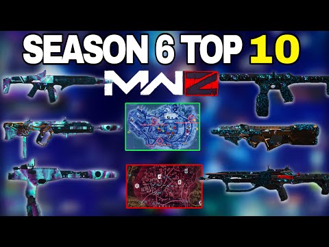Top 10 Best Weapon in MW3 Zombies After Season 6 Best loadout
