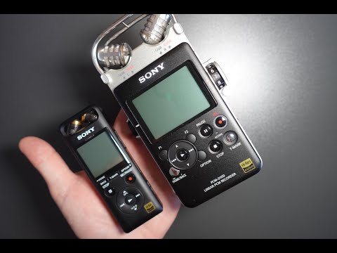 Sony PCM D100 VS SONY PCM A10