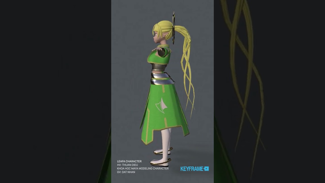 Khoá học Maya Character Modeling - Keyframe