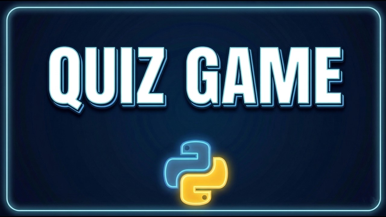 Build a QUIZ GAME in Python | OOP Python Project for Beginners (Step-by-Step)