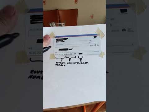 Here's where your Bank routing number is on your check #diy #banking #doityourself