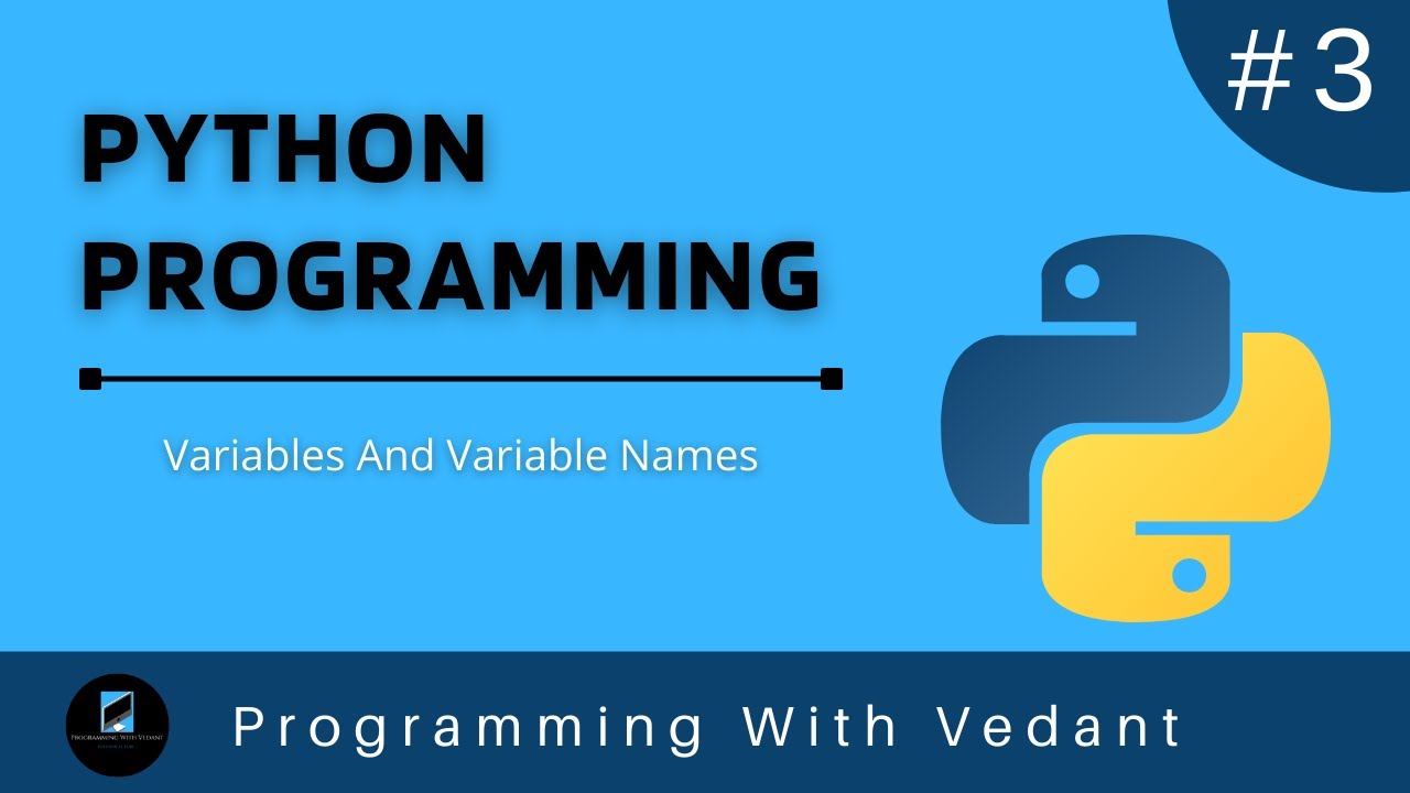 Python Programming | Variables and Variable Names | Tutorial #3