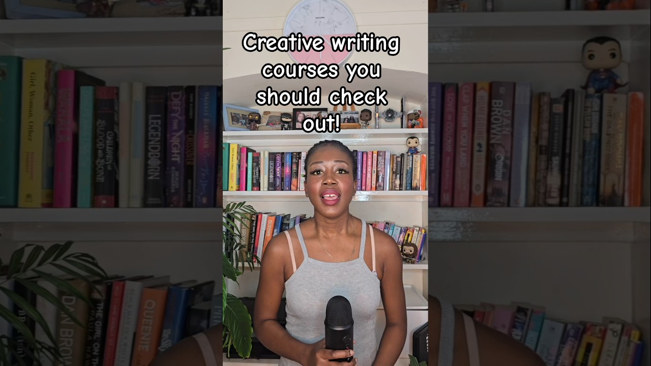 Creative writing courses you should check out! #shorts #creativewriting  #writingtips #writewithme