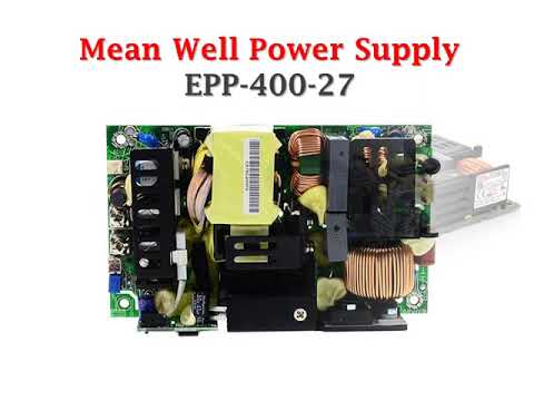 good quality EPP-400-27 27V AC DC Single Output Enclosed Mean well Power Supply