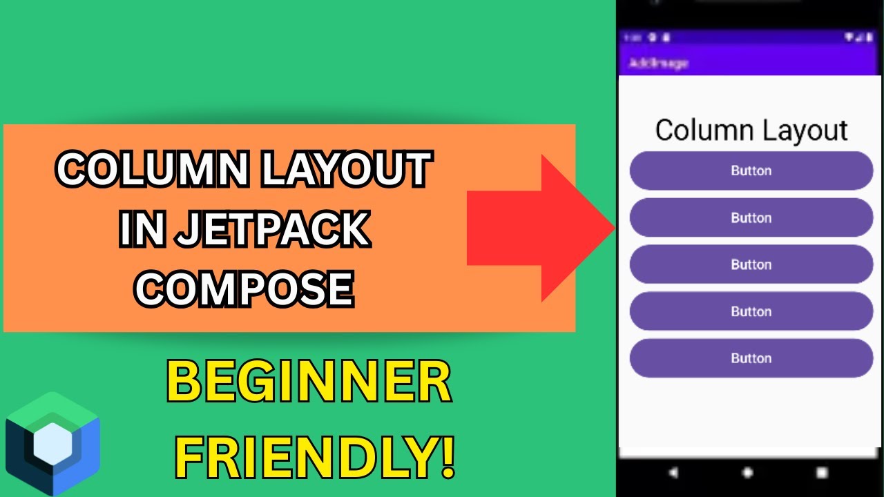 Column Layout in Jetpack Compose Explained | Android Studio UI Tutorial