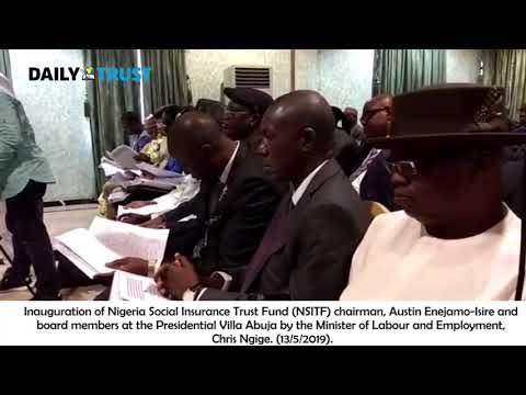 Ngige inaugurates Austine Enejamo-Isire led NSITF board