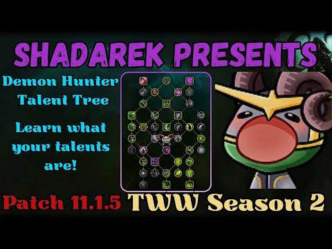 Havoc Demon Hunter Talents | Class Tree Explained | TWW Season 2