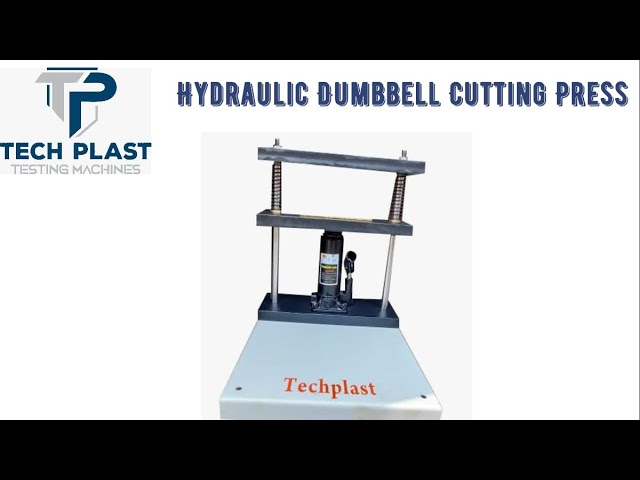 Hydraulic Dumbell Sample Cutting Press - Lab Model Compression Press ...