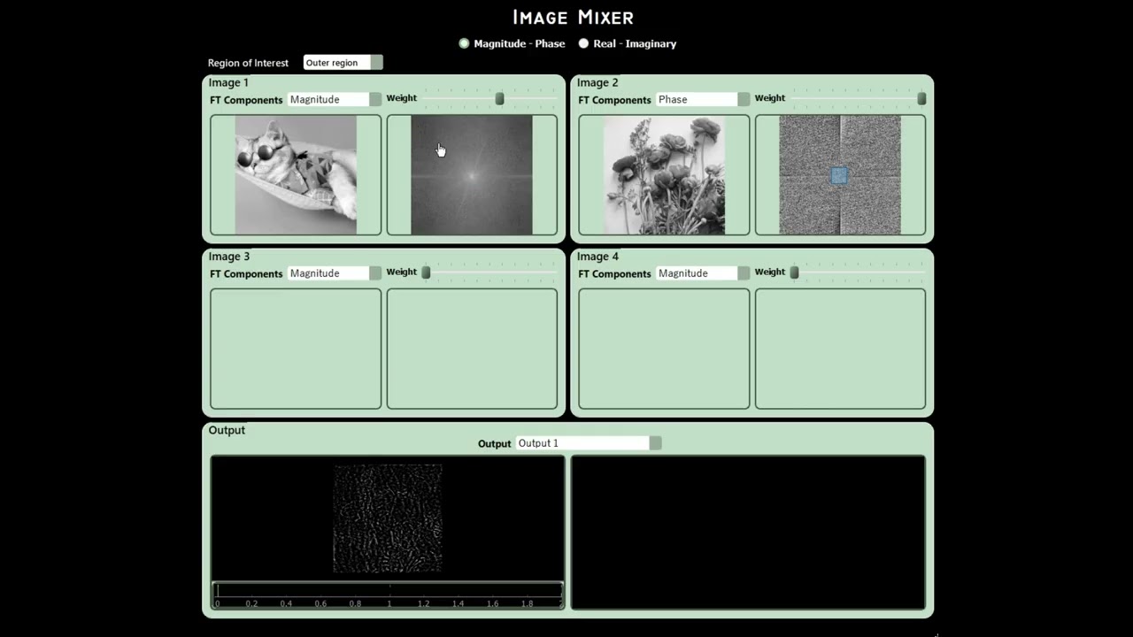 Python Image Processing GUI | Frequency-Domain Fusion & ROI Selection