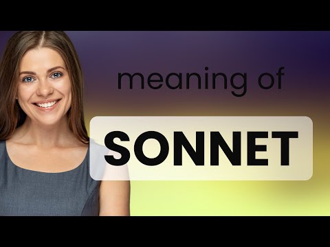 Decoding the Word "Sonnet"