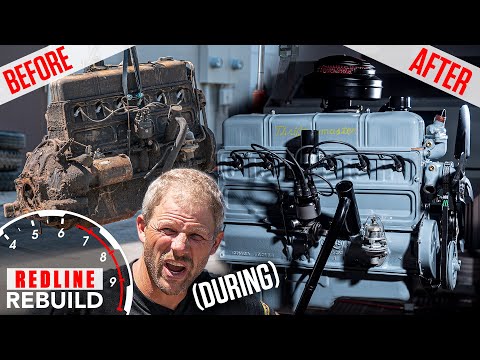 Watch This Chevy Straight-Six Engine Get Rebuilt in 10 Minutes