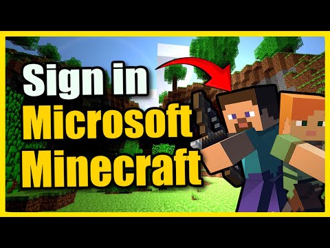 How To Sign Into Microsoft Account In Minecraft (Easy Method)