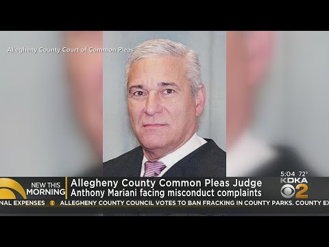 Judge Anthony Mariani facing numerous misconduct complaints