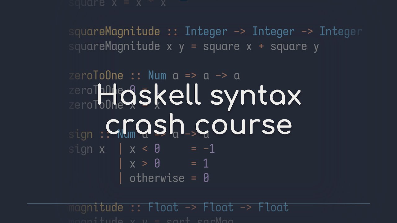 How to read Haskell code (in 7 minutes)