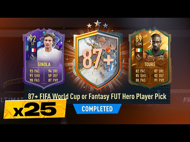FIFA 23 87+ FIFA World Cup or Fantasy FUT Hero Player Pick SBC: How to complete, estimated costs ...