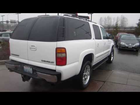 2003 Chevrolet Suburban, White - STOCK# 13-3435A - Walk around