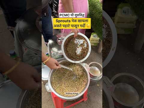 Famous Sprouts chat bhel in PCMC