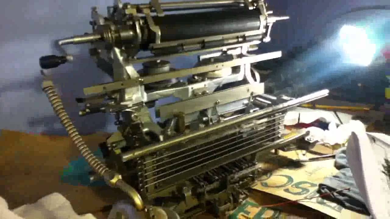Oiling the Model 15 Teletype