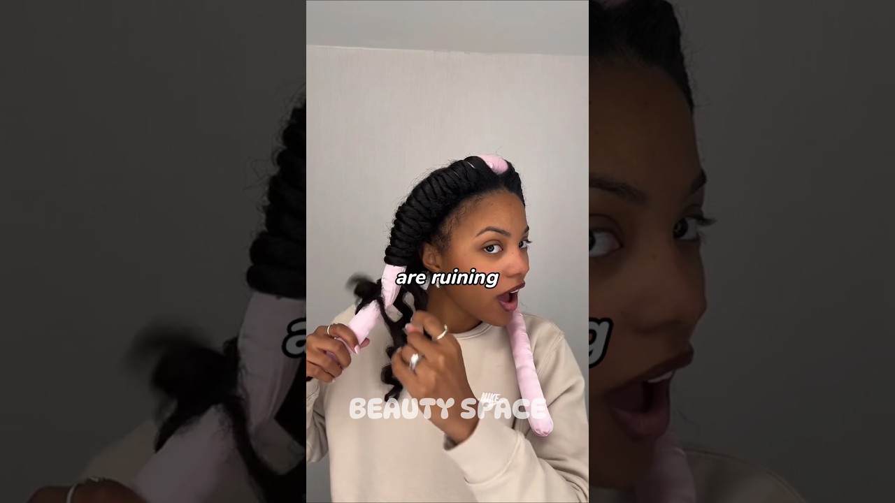 Heatless Curls Are RUINING Your Hair! #beauty #haircare