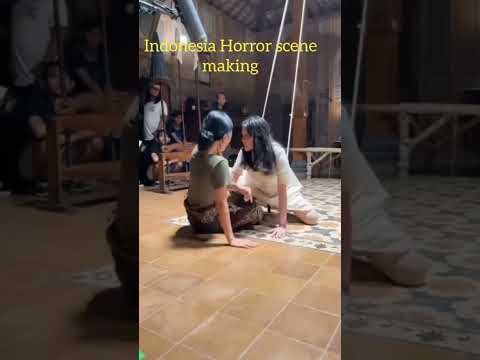 👻Indonesia horror 👀movie making💀 #indonesia #shorts #trending #movie #viral